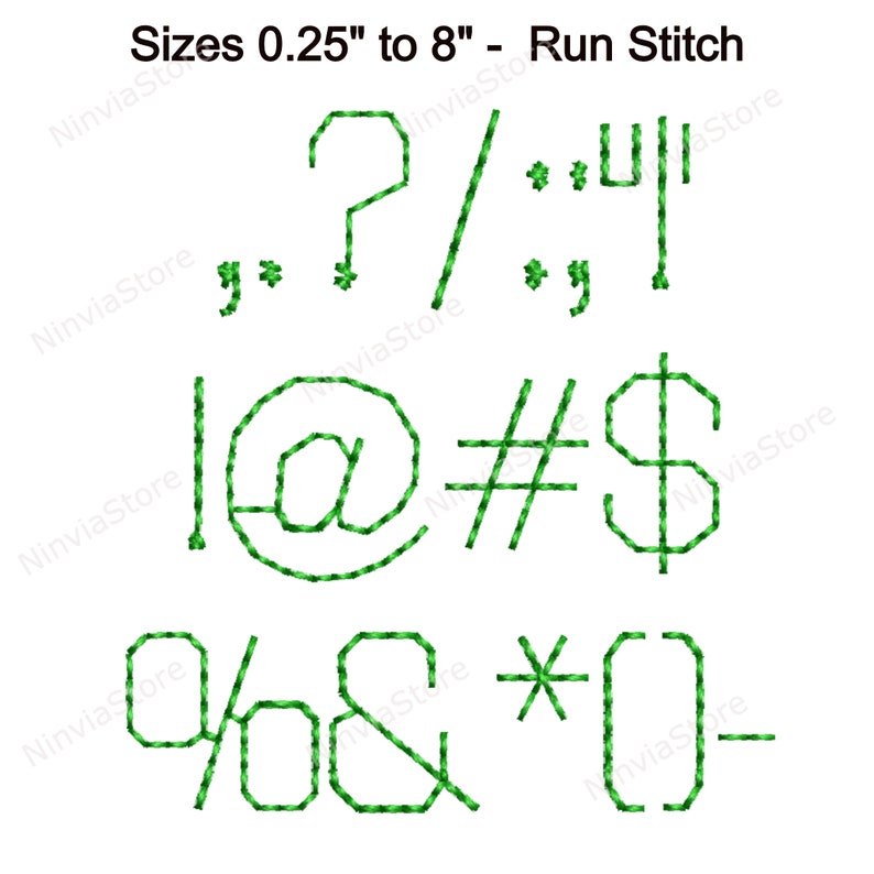 Run Block Embroidery Font Block BX Font Monogram Alphabet | Etsy