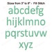 Calibri Embroidery Font, Machine Embroidery Design, Monogram BX Font ...