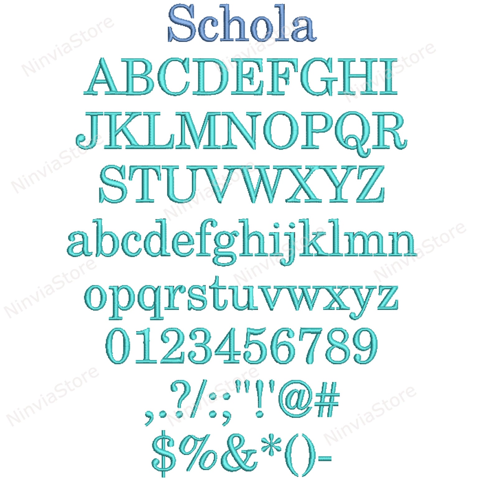 VP3 Embroidery Font Bundle, Monogram Alphabet Embroidery Design, VP3 ...