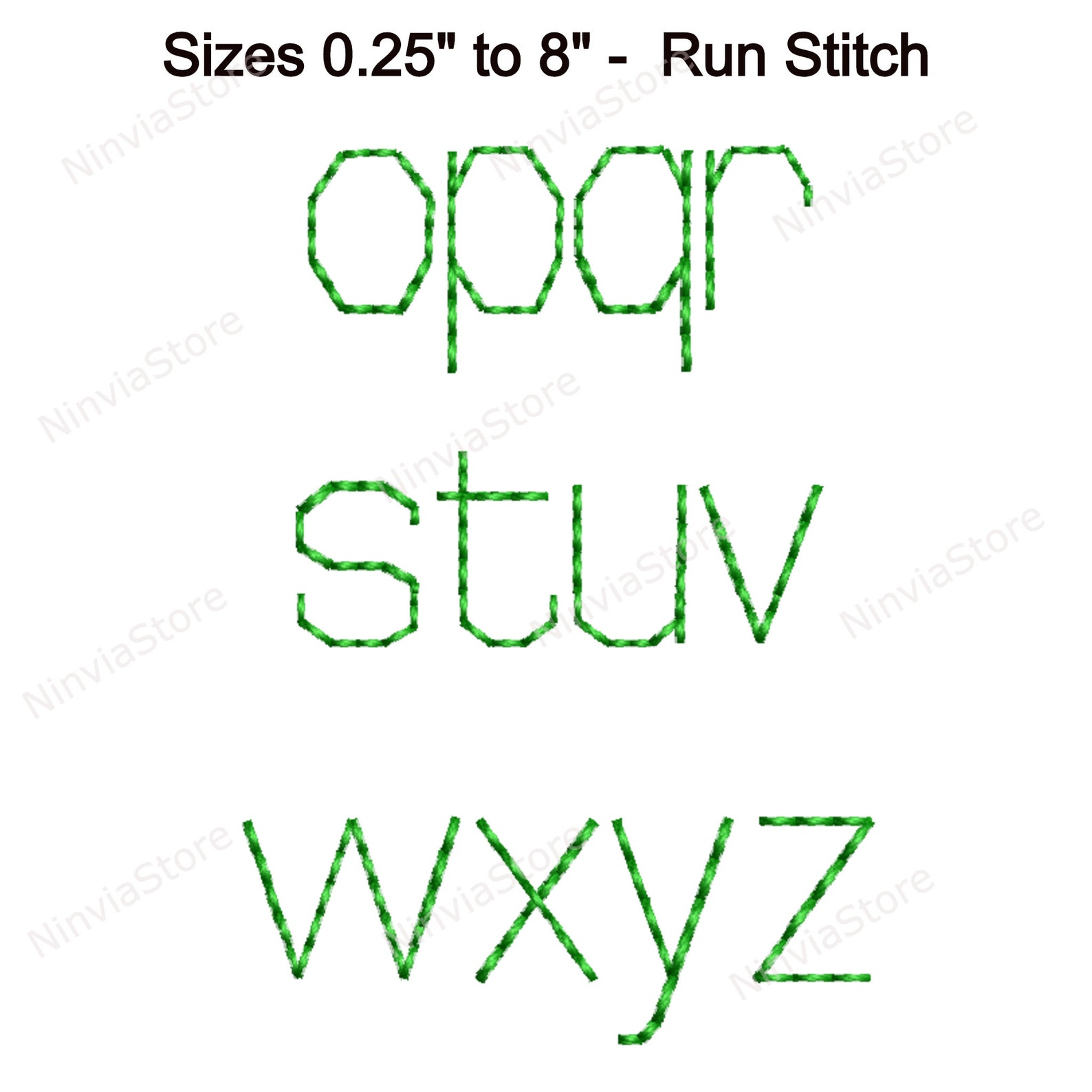 Run Block Embroidery Font Block BX Font Monogram Alphabet | Etsy