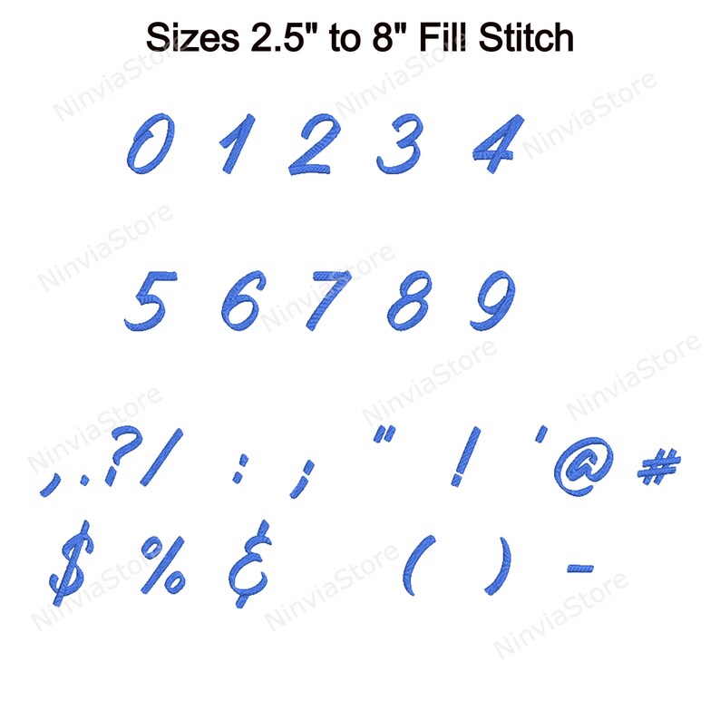 Mark My Words Script Embroidery Font, Cursive Font Pe, PES Monogram ...