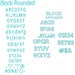 15 BX Block Embroidery Fonts Bundle, Machine Embroidery Font BX ...