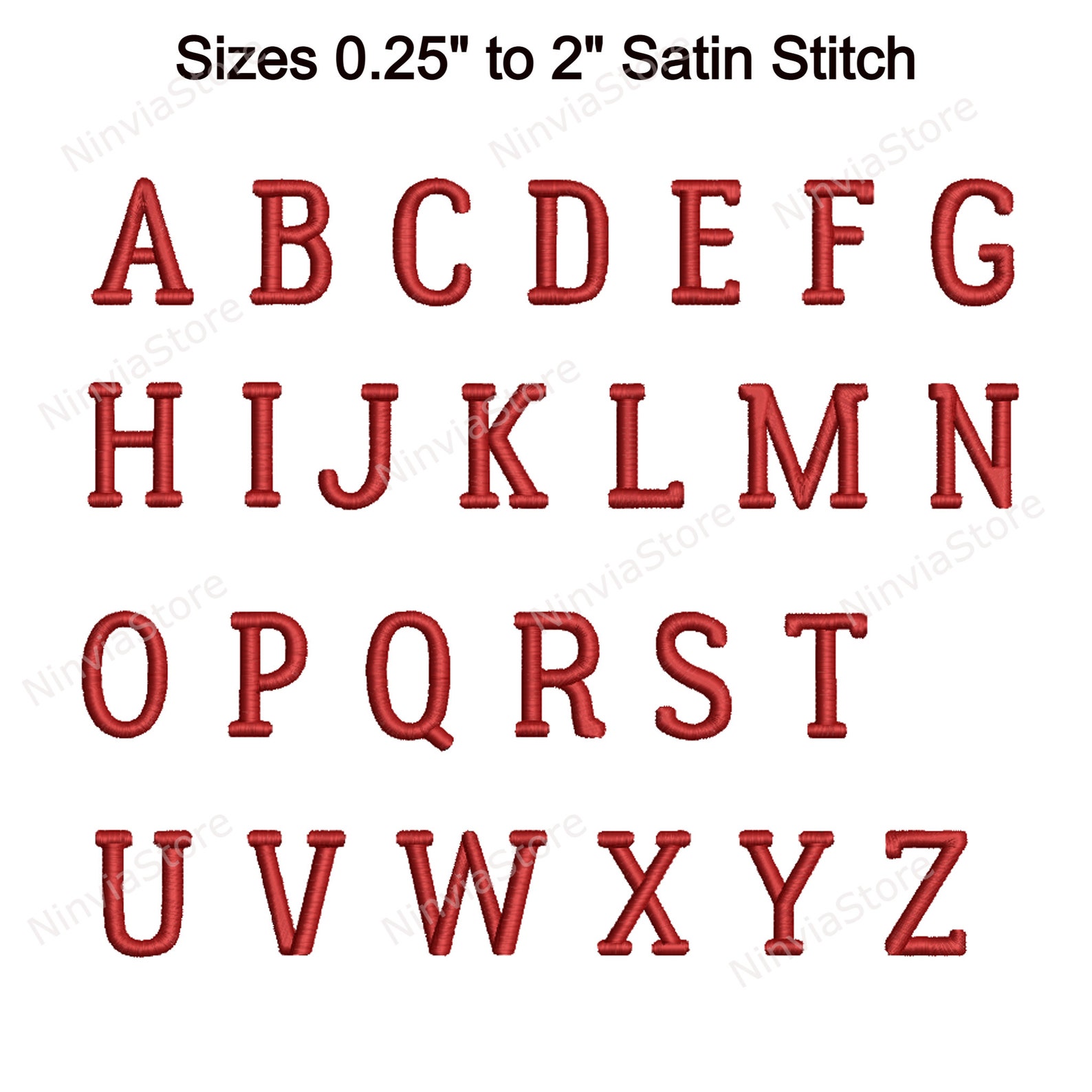 Formal Serif Embroidery Font BX Font Monogram Alphabet - Etsy