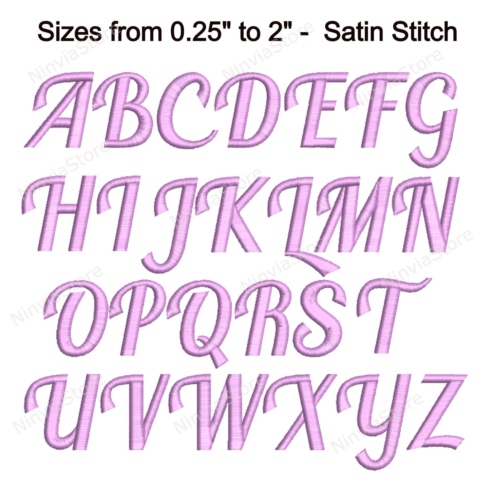 Blenda Embroidery Font, Script Font, PES Monogram Font, BX Font for ...