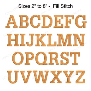 Serif Embroidery Font, Monogram Alphabet Machine Embroidery Design, Pe ...
