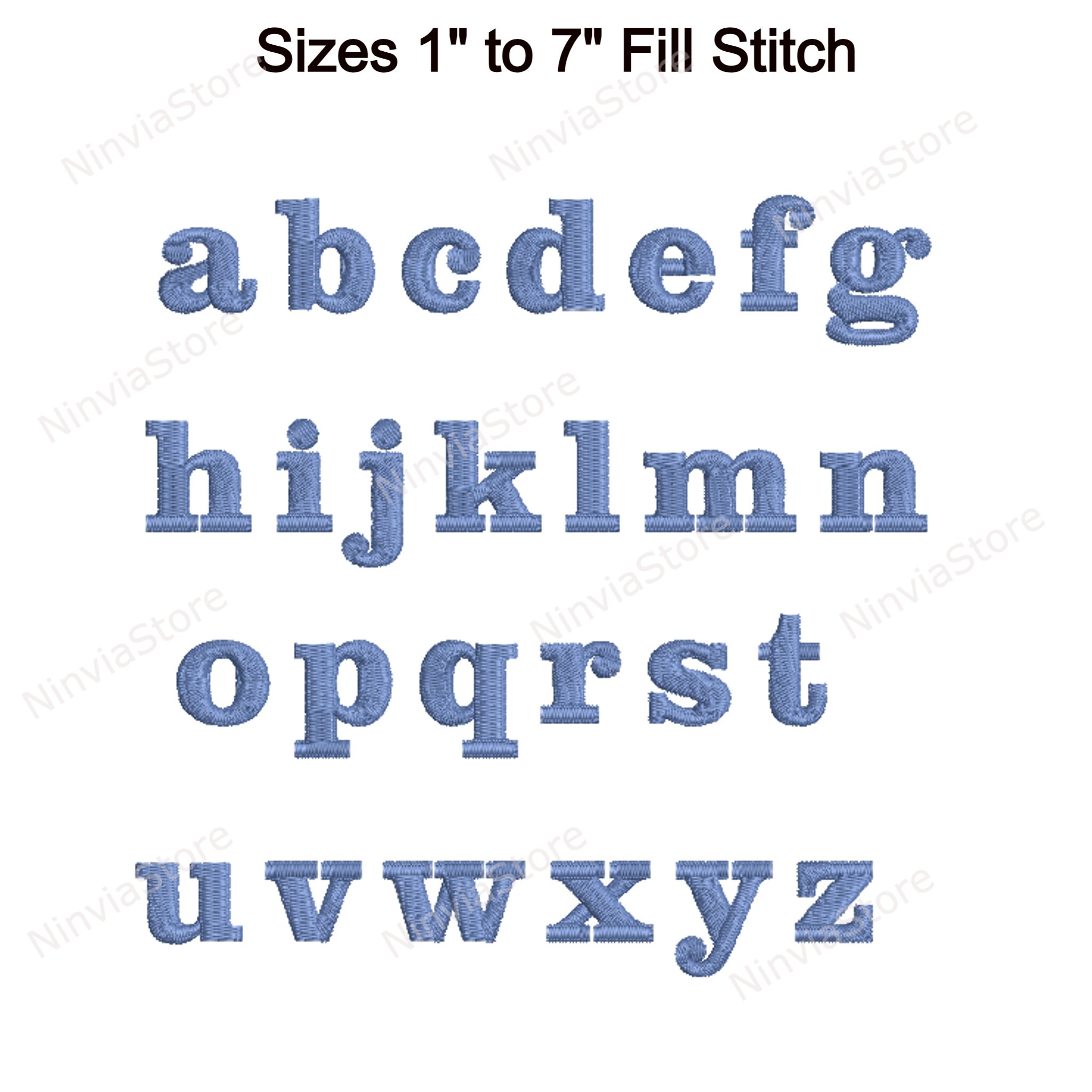 Bold Serif Embroidery Font, Monogram Alphabet Machine Embroidery Design ...