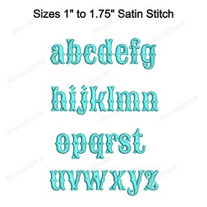 Fishtail Embroidery Font, BX Font for Embroidery, PES Monogram Alphabet ...