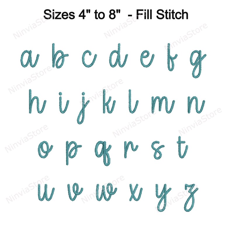 Farmhouse Embroidery Font, 18 Sizes, BX PES +7 Formats Monogram ...