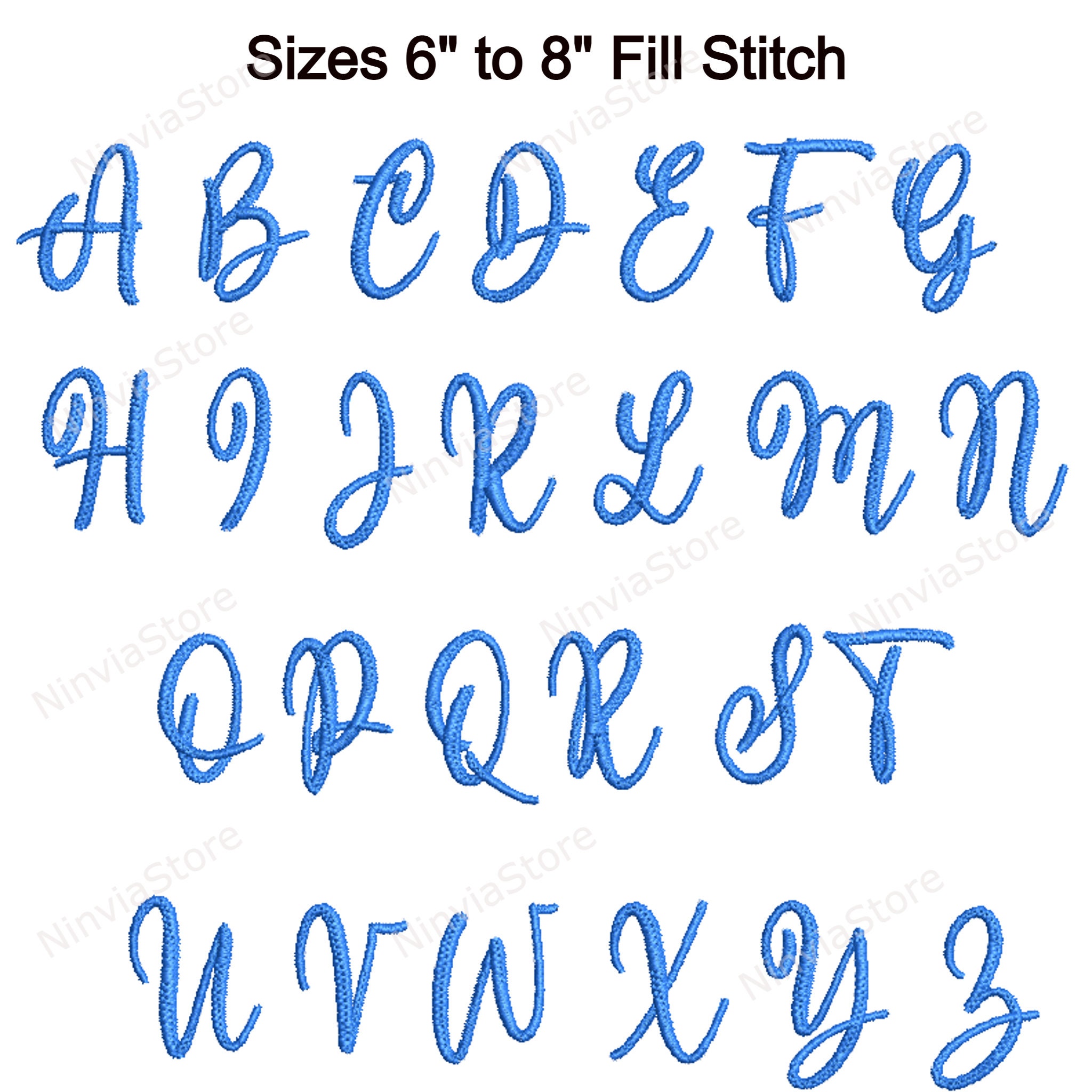 Mollywood Script Embroidery Font BX Font for Embroidery - Etsy