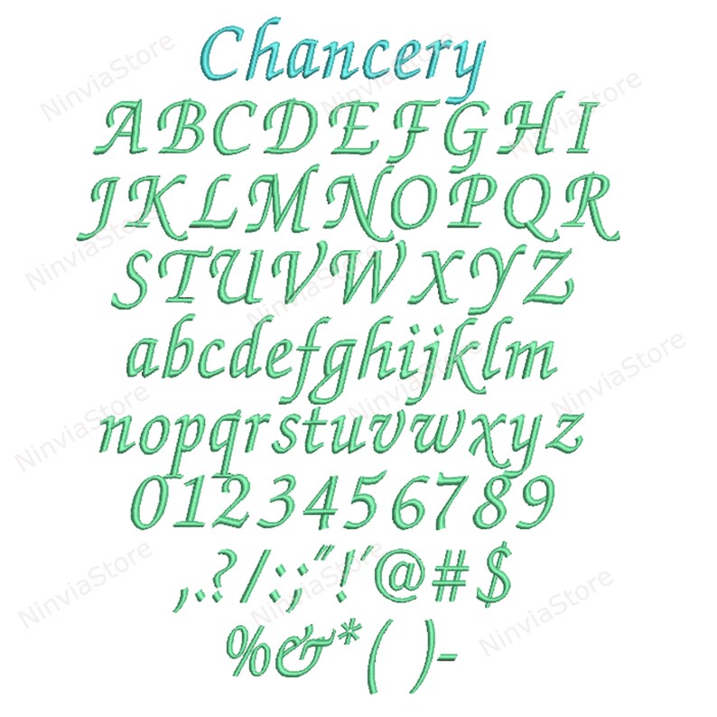 BX Embroidery Script Font Bundle BX Font for Embroidery | Etsy