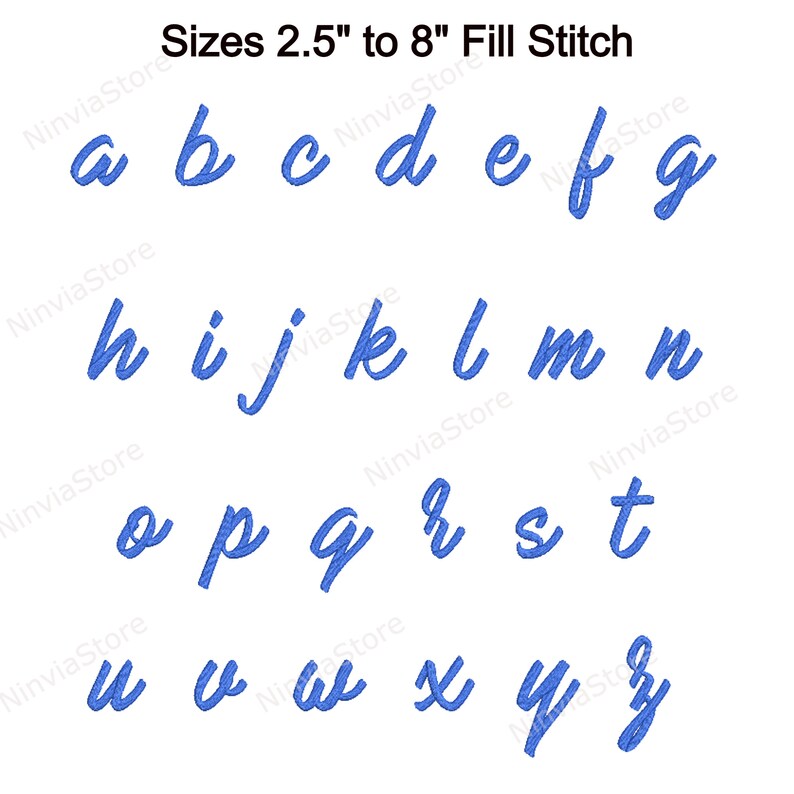 Mark My Words Script Embroidery Font, Cursive Font Pe, PES Monogram ...