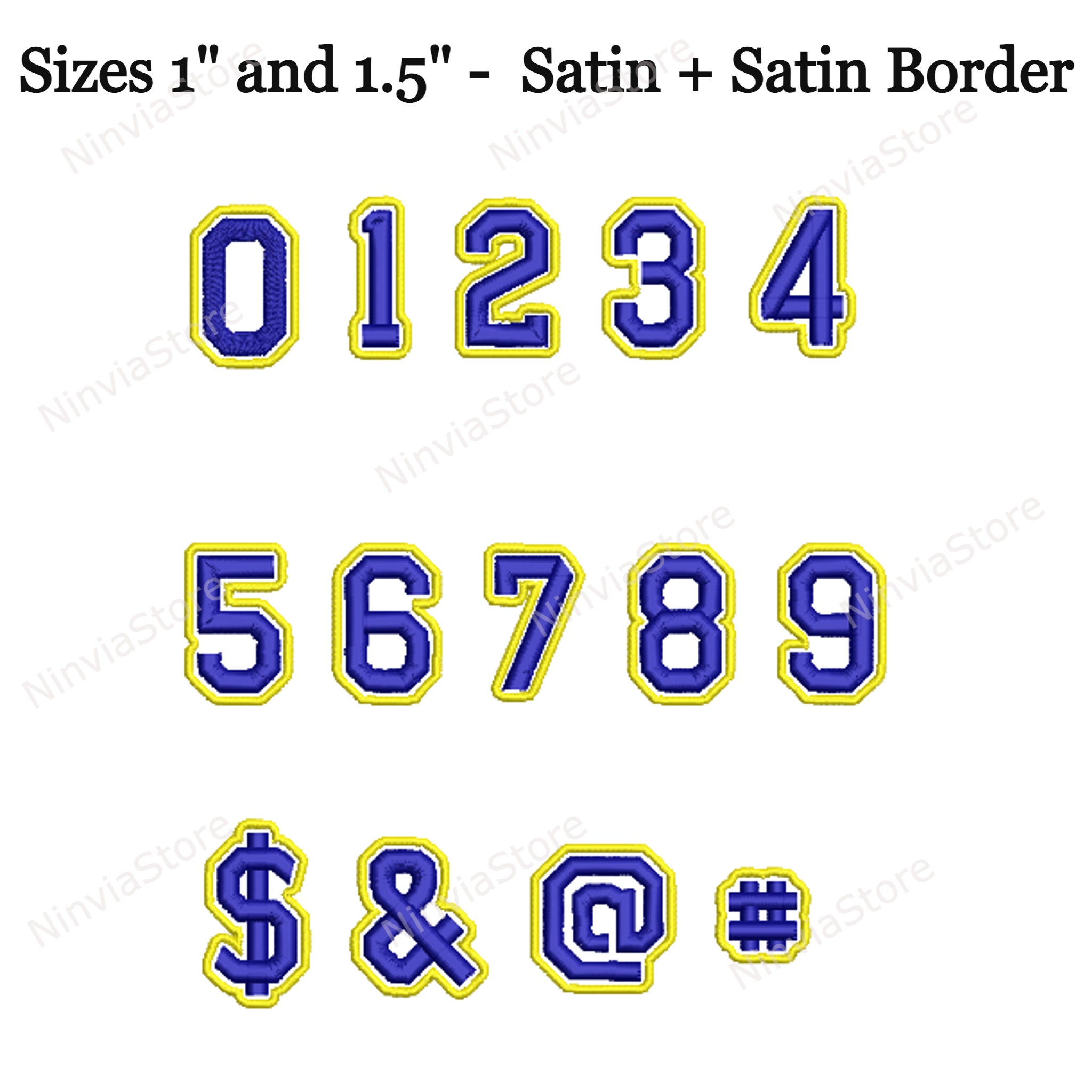 2 Color Athletic Embroidery Font, BX Font, Alphabet Machine Embroidery ...