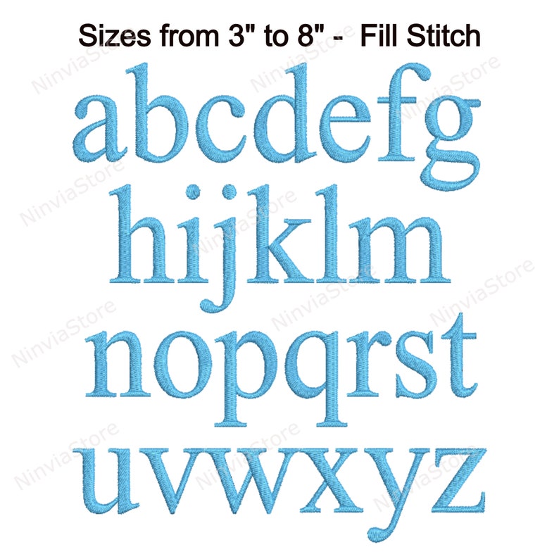 Times Roman Embroidery Font Machine Embroidery Design - Etsy