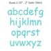 Comic Sans Embroidery Font, BX Font, Monogram Alphabet Machine ...
