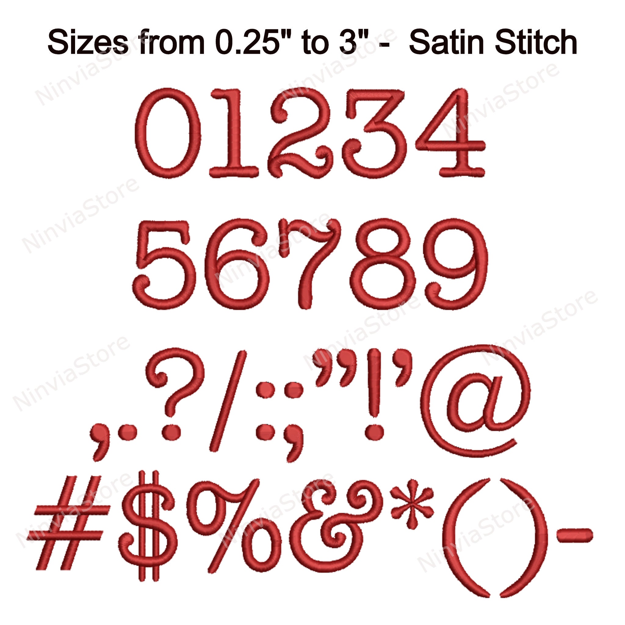 Typewriter Embroidery Font Machine Embroidery Design | Etsy Australia