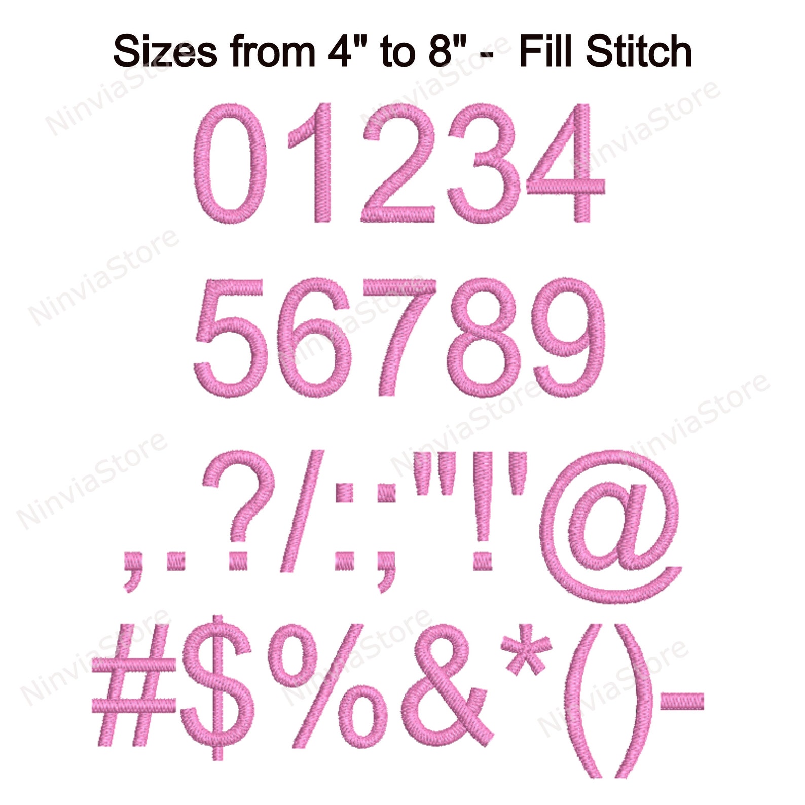 Arial Embroidery Font Pe Font for Embroidery Small - Etsy