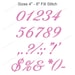 Ballantines Script Embroidery Font, PES Monogram Font, Pe Font, BX Font ...