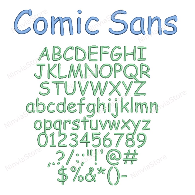 JEF Embroidery Font Bundle Machine Embroidery Font JEF - Etsy