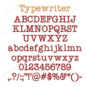 DST Embroidery Font Bundle Monogram Alphabet Embroidery | Etsy