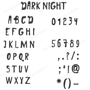 12 DST Embroidery Font Bundle, DST Font for Embroidery, Machine ...