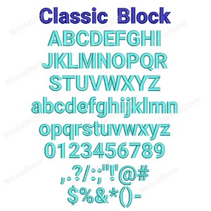 PES Embroidery Font Bundle, Machine Embroidery Font Pe, Small ...