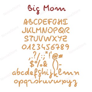VP3 Embroidery Font Bundle, Calligraphy Font for Embroidery, Script ...
