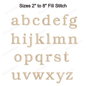 Quagga Embroidery Font, BX Font, Monogram Alphabet Machine Embroidery ...