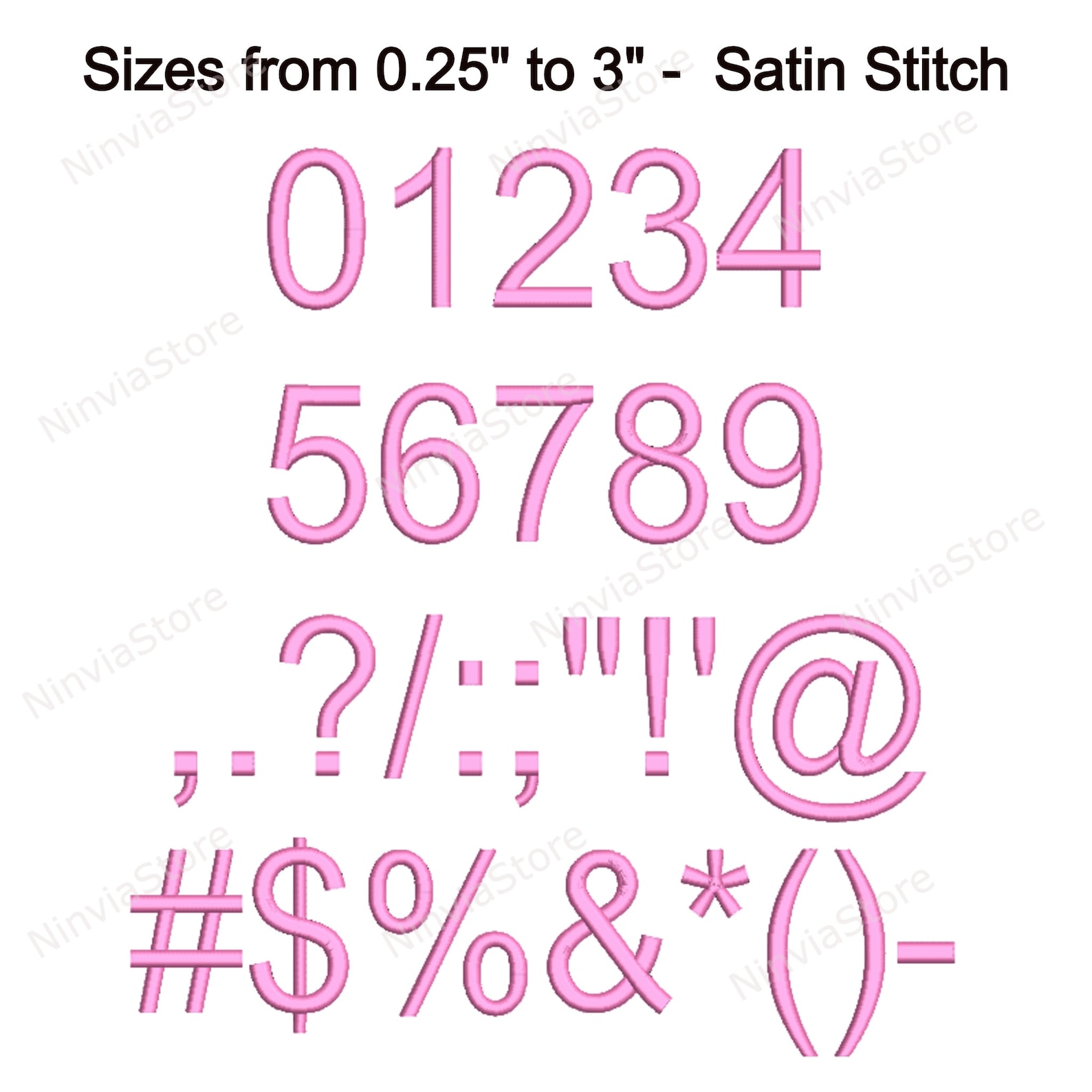 Arial Embroidery Font Pe Font for Embroidery Small - Etsy