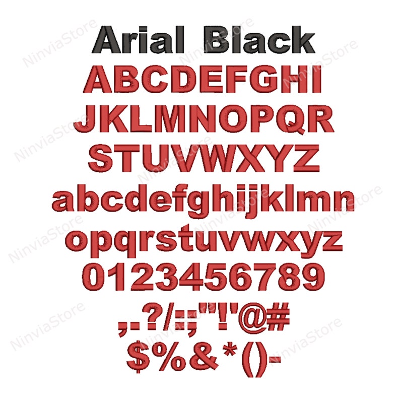 DST Embroidery Font Bundle Monogram Alphabet Embroidery - Etsy