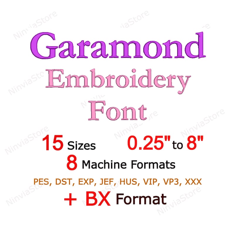 Embroidery Split Font Bx - Etsy