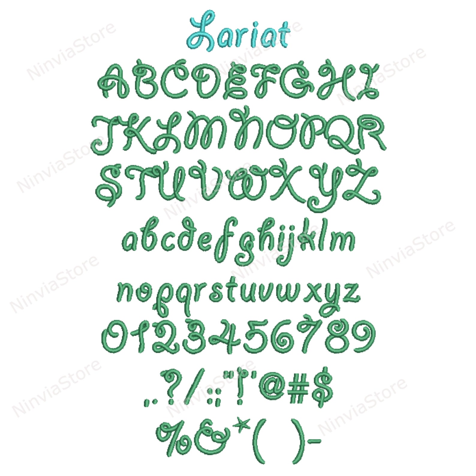 JEF Embroidery Font Bundle Calligraphy Font for Embroidery | Etsy