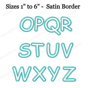 Comic Applique Embroidery Font, Monogram BX Font, Machine Embroidery ...