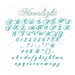 BX Embroidery Script Font Bundle, Machine Embroidery Font BX Alphabet ...