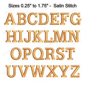 Serif Embroidery Font, Monogram Alphabet Machine Embroidery Design, Pe ...