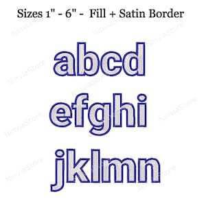 2 Color Block Embroidery Font, BX Font, Alphabet Machine Embroidery ...