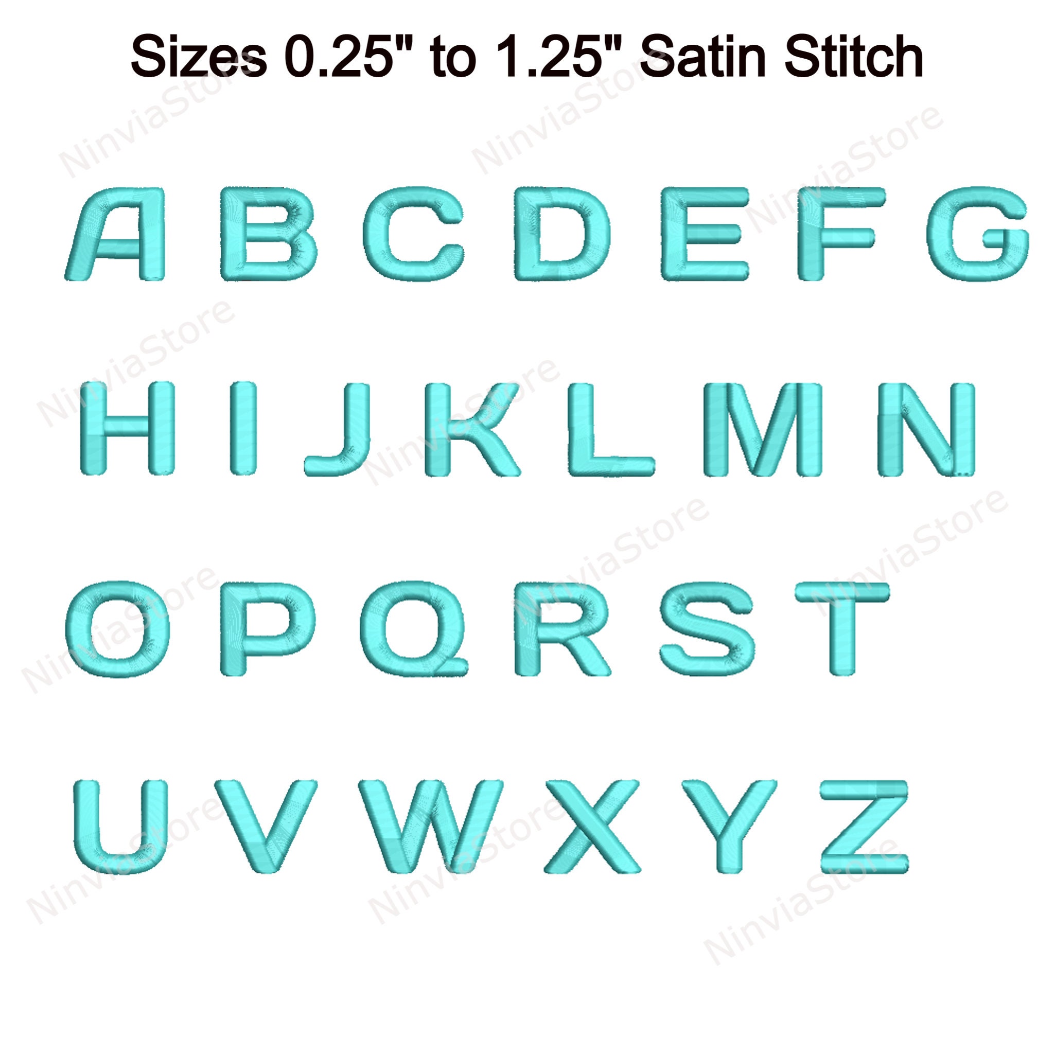 Wide Block Embroidery Font Block BX Font Monogram Alphabet - Etsy UK