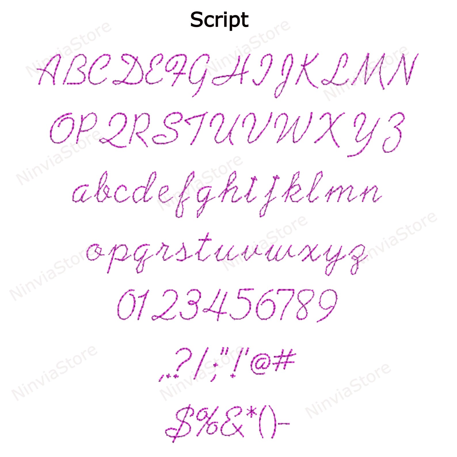 BX Embroidery Font Bundle Run Stitch Machine Embroidery Font | Etsy