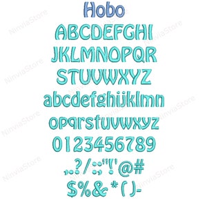 PES Embroidery Font Bundle, Machine Embroidery Font Pe, Small ...