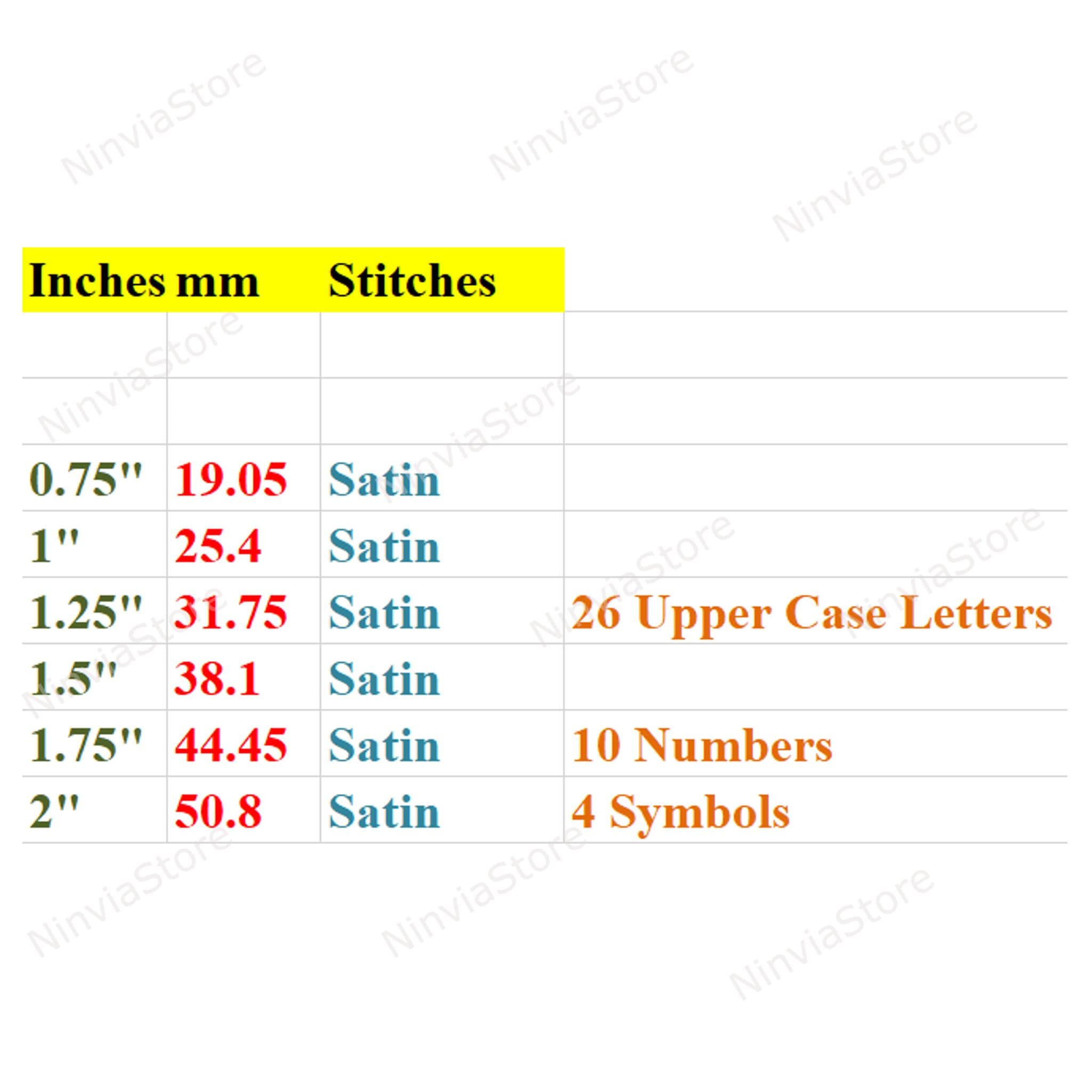 3D Foam 2 Color Block Embroidery Font, 3D Puff Foam Block BX Font ...