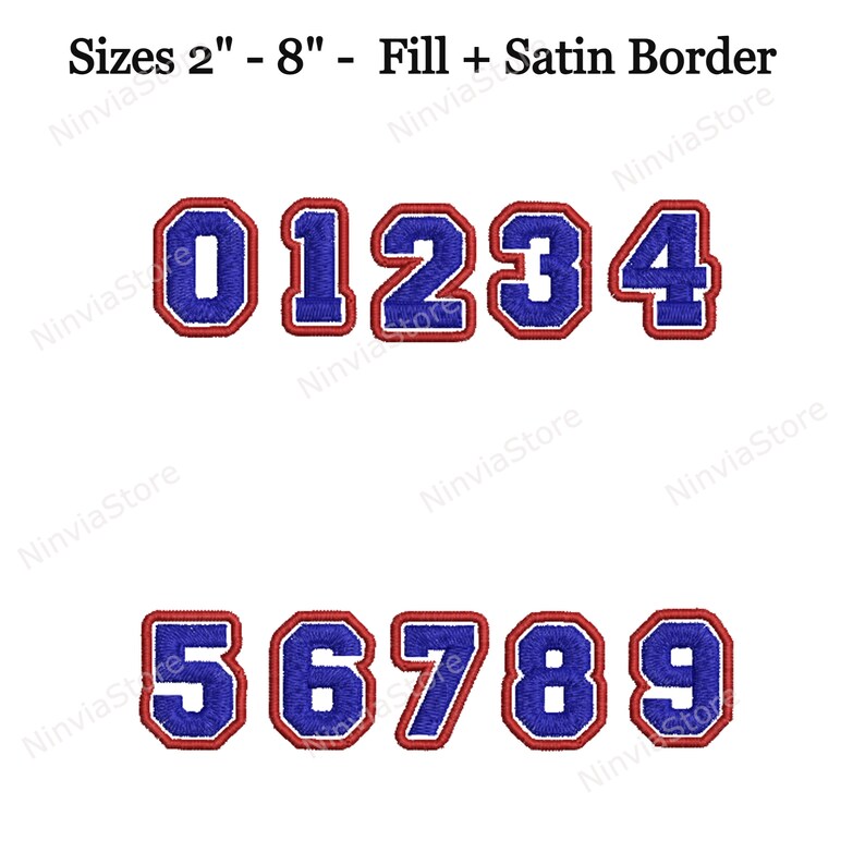 2 Color College Embroidery Font, BX Font, Alphabet Machine Embroidery ...