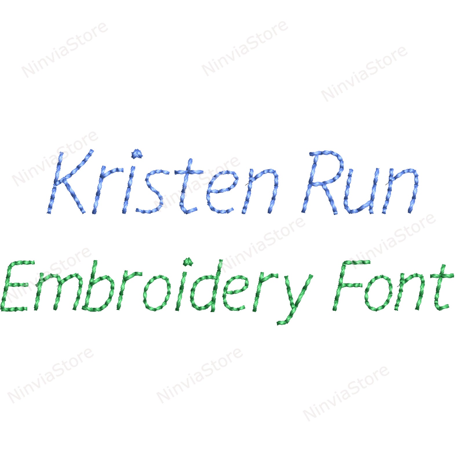 Run Script Embroidery Font Run Stitch BX Font Pe Font for - Etsy