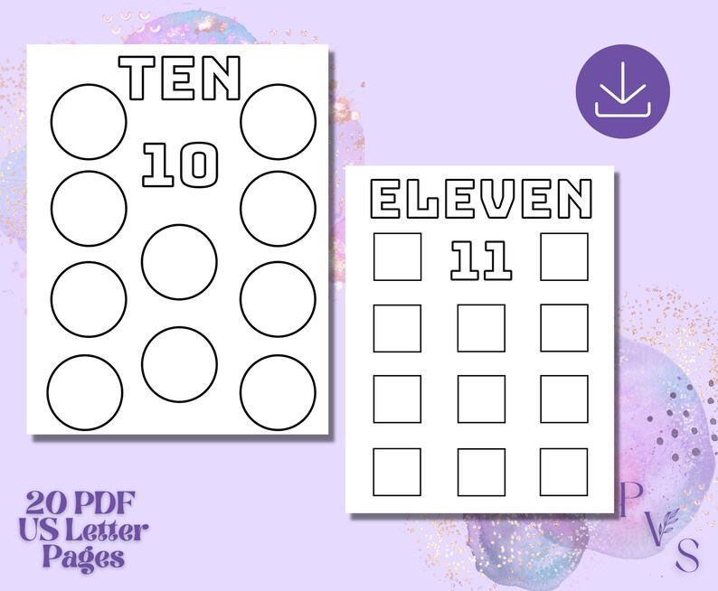 Number Coloring Pages Learn Numbers With Unique Characters for ...