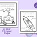 Summer Coloring Book Beach Inspired Learning Activity Pages for Prek ...