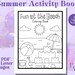 Summer Coloring Book Beach Inspired Learning Activity Pages for Prek ...