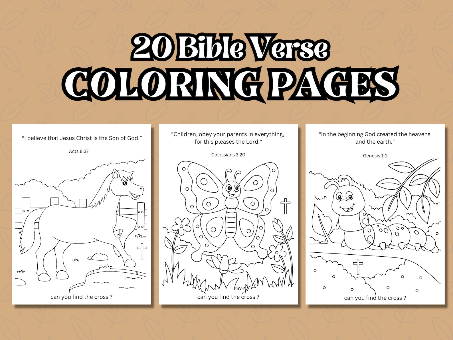 Bible Verse Coloring Pages for Bible Study - Etsy