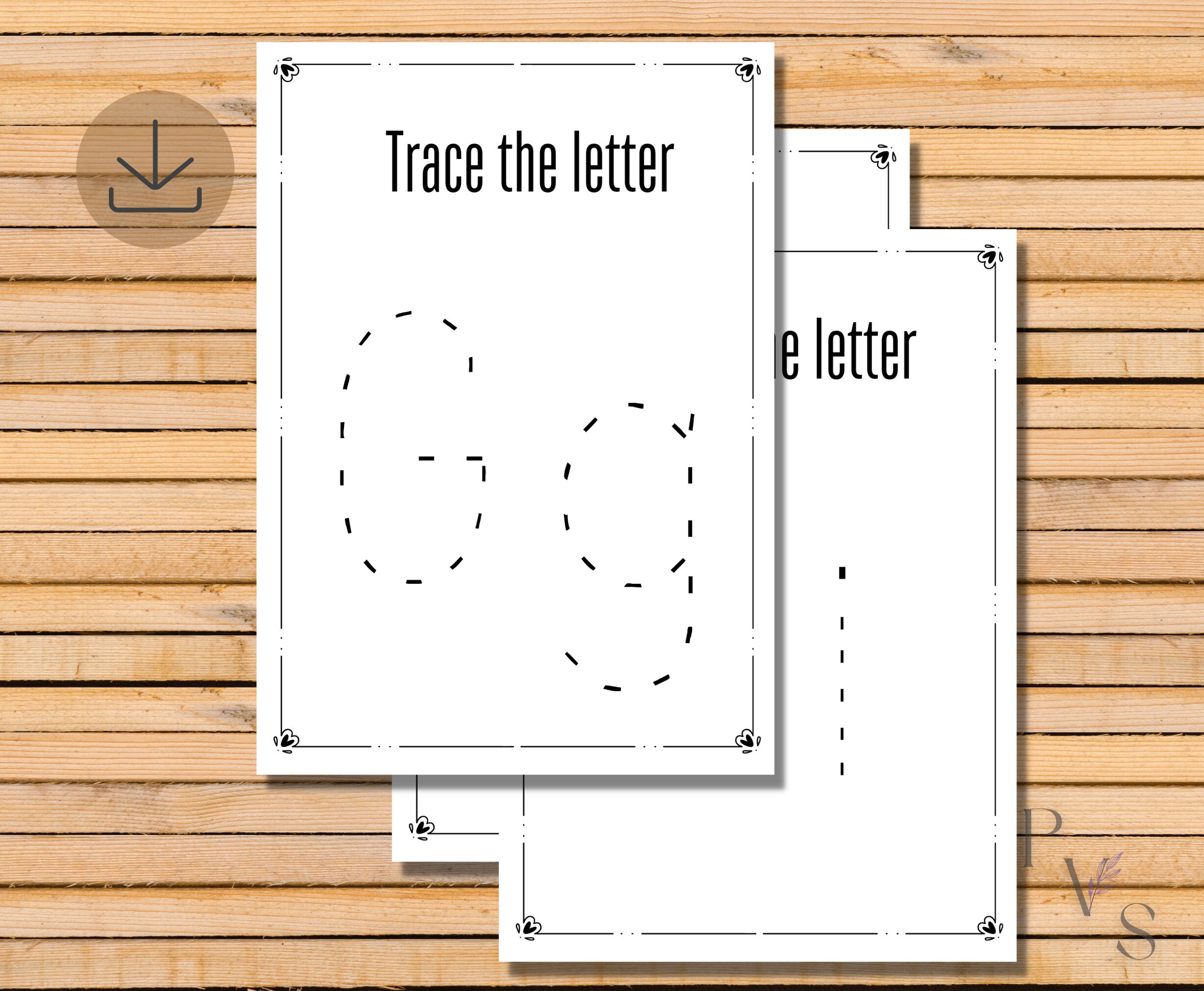 26 Printable Trace the Letter Alphabet Pages Preschool-kdg - Etsy
