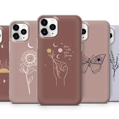 Moon Phases Phone Case Luna Cover for Iphone 13 12 Pro | Etsy