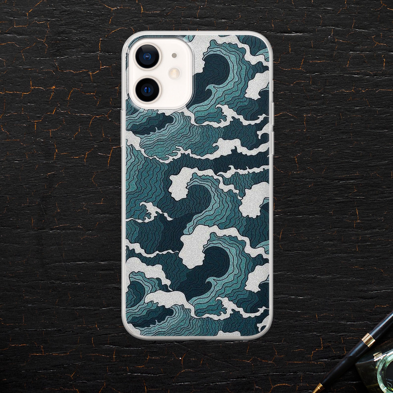 Japanese Wave Phone Case Kanagawa Great Wave Cover Fit for | Etsy