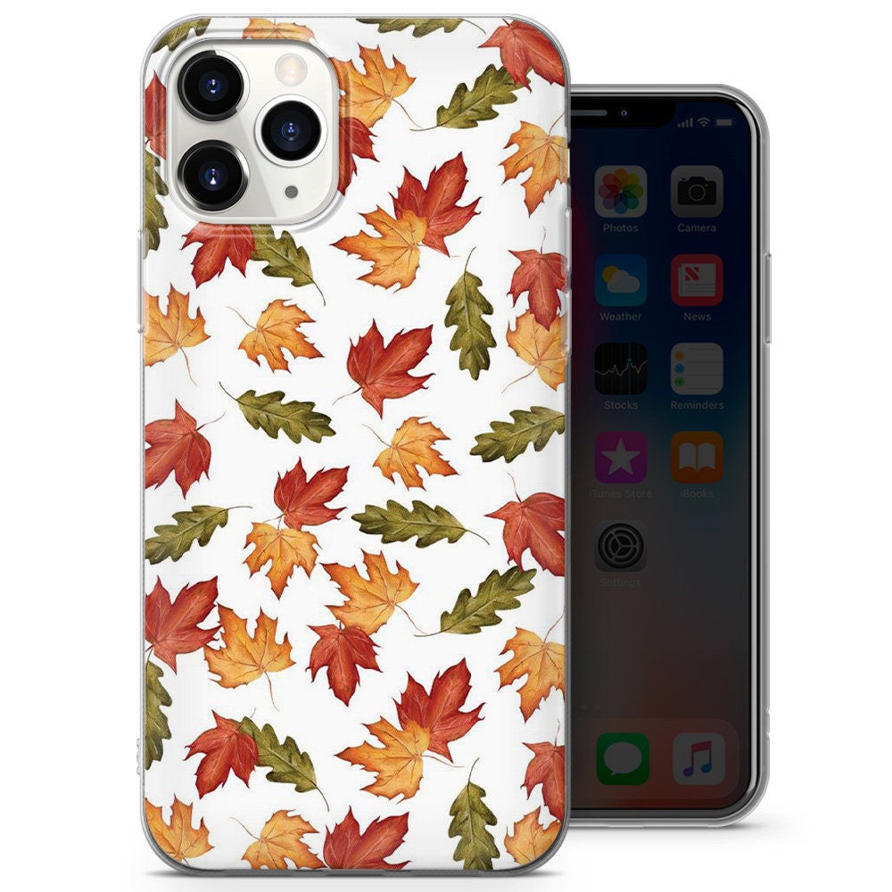 Autumn Phone Case Fall Leaves Cover Fit for Iphone 13 12 Pro - Etsy UK