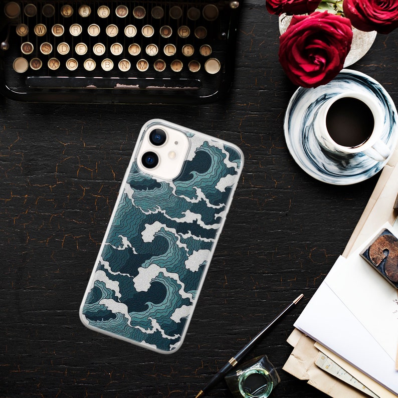 Japanese Wave Phone Case Kanagawa Great Wave Cover Fit for - Etsy
